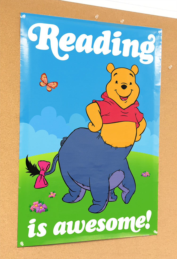 Reading is Awesome! poster - LiarTownUSA