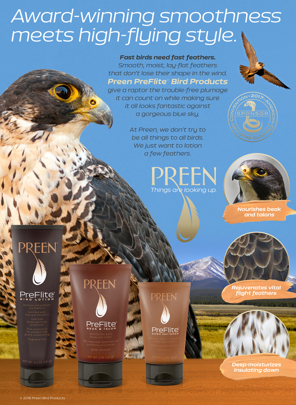 Preen® Bird Products Ad - LiarTownUSA