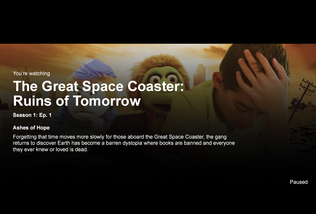 The Great Space Coaster: Ruins of Tomorrow - LiarTownUSA